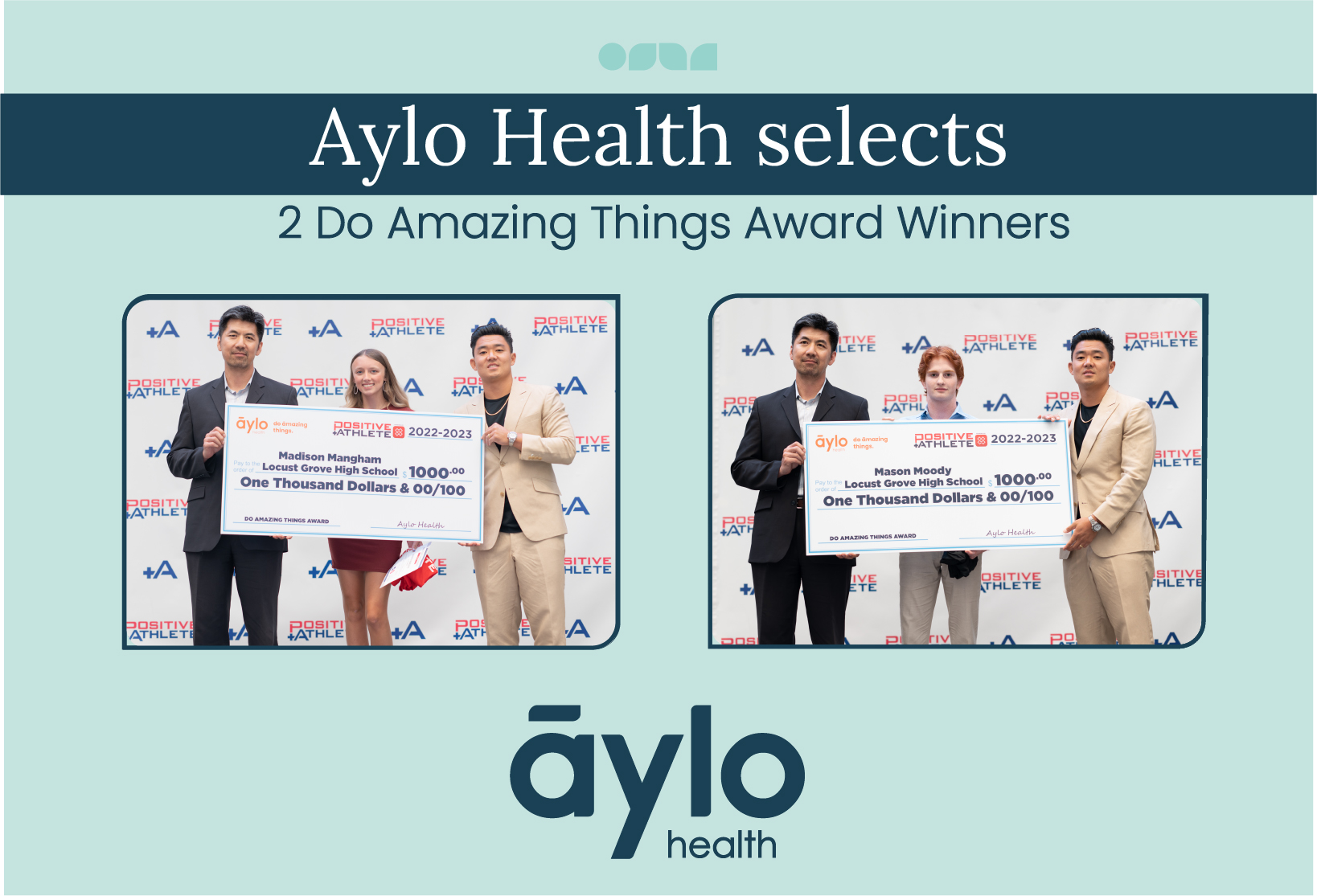 Congratulations to Our 2023 Aylo Health Do Amazing Things Award Winners ...